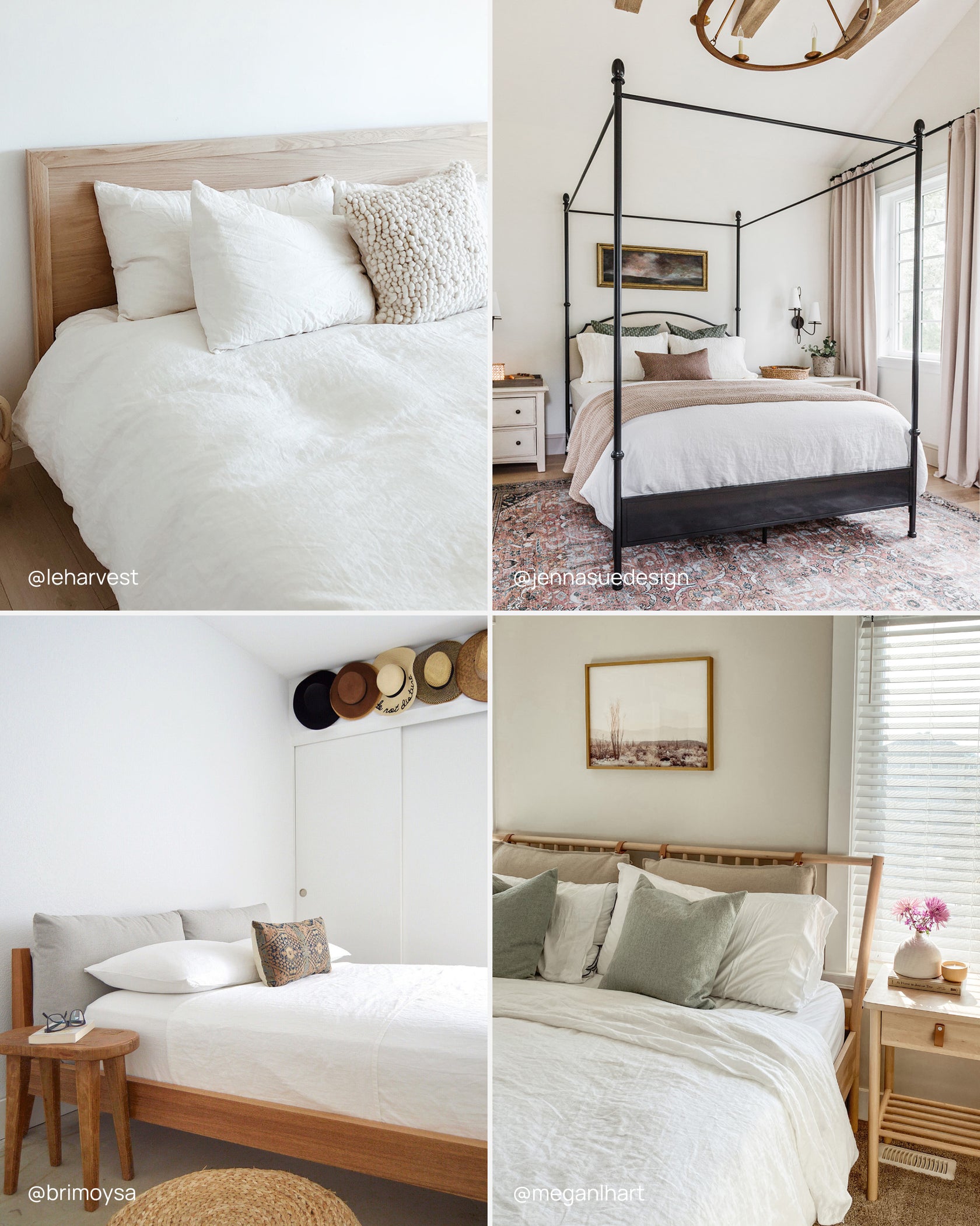 White Linen Sheet Set | MagicLinen