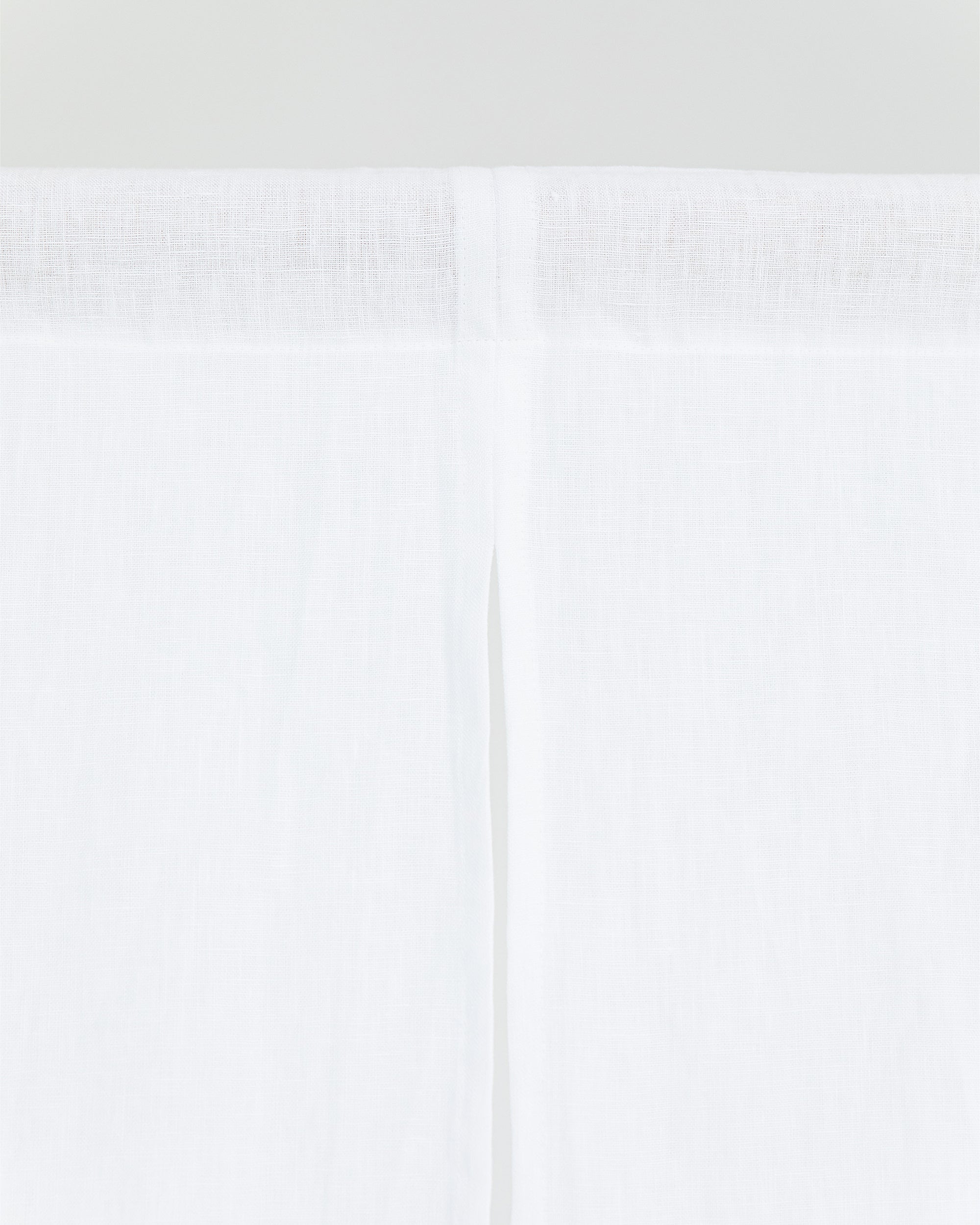 Linen Noren Curtains in White | Magiclinen – MagicLinen