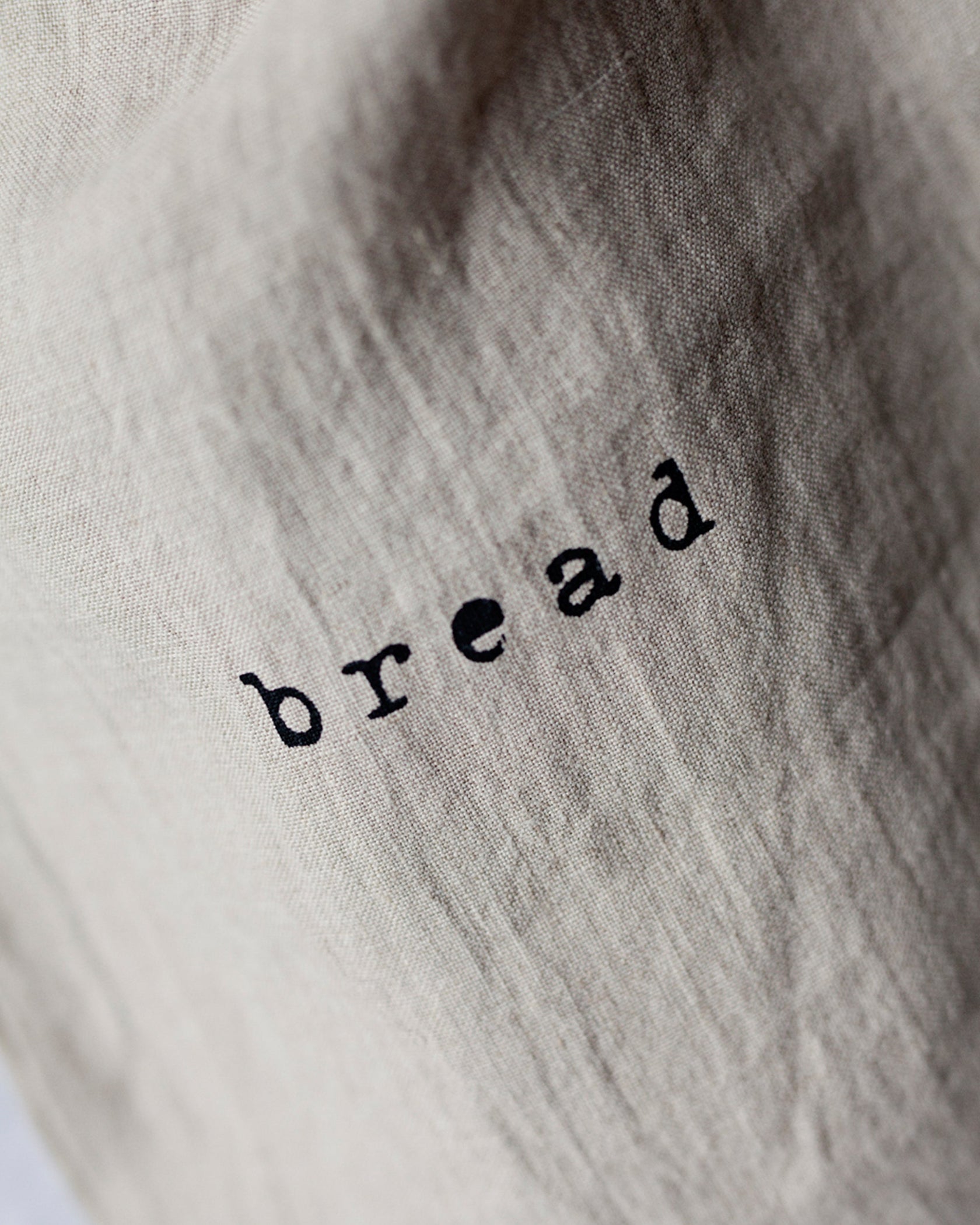 Printed Linen Bread Bag | Kitchen Linens | MagicLinen