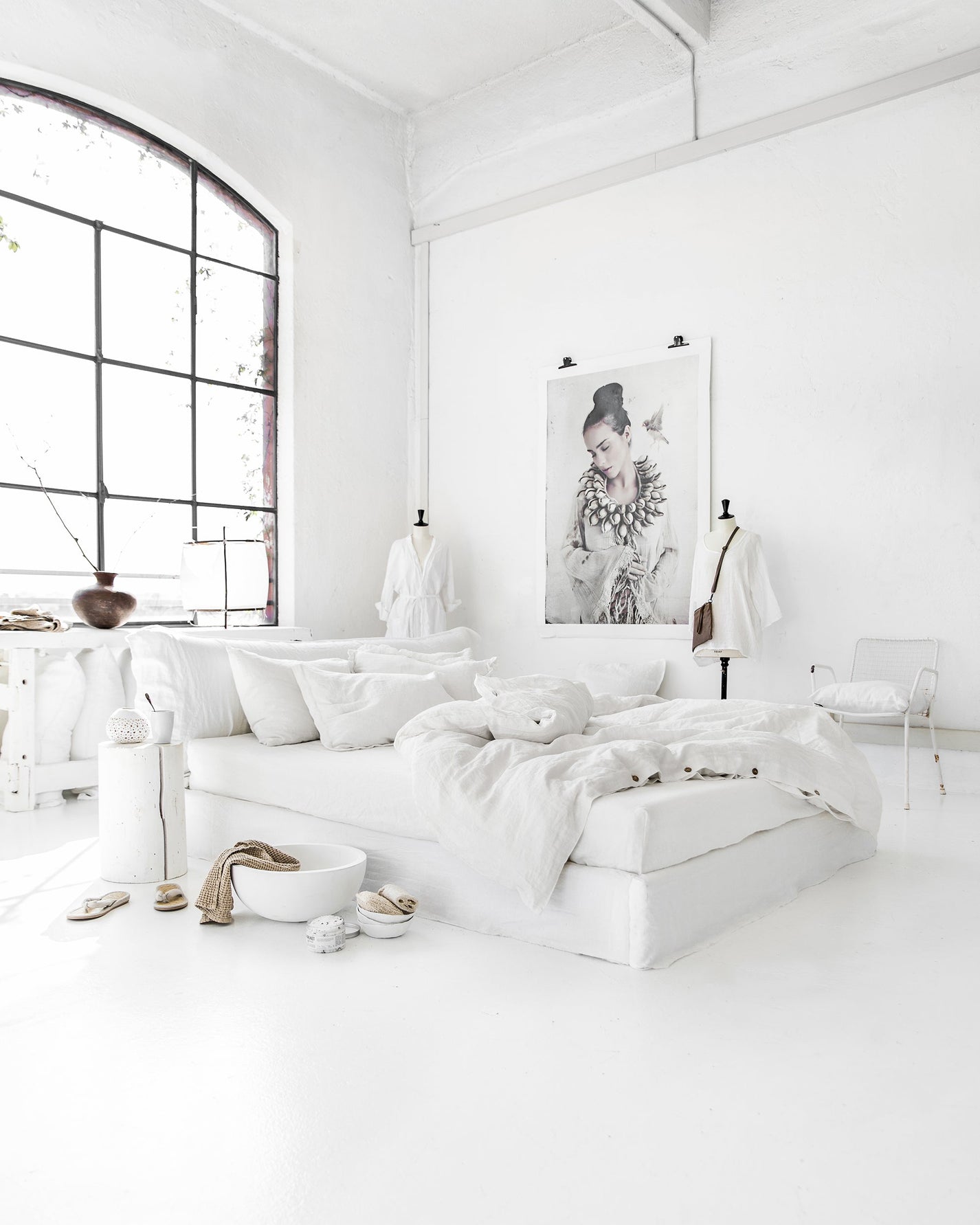 White Linen Sheet Set | MagicLinen